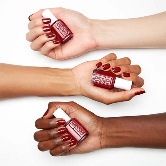 not a phase crimson nail polish - vegan nail polish - essie uk